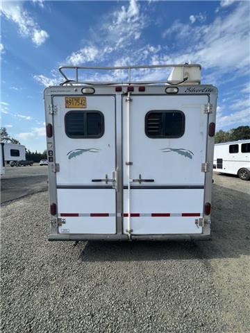 Used 2002 SilverLite Trailers Horse Trailer Akins Trailer Sales ...