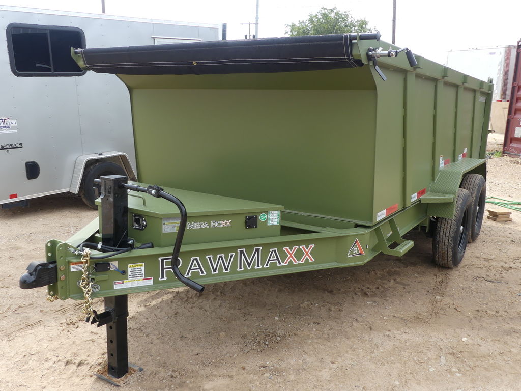 New 2024 RawMaxx Trailers Dump Trailer Lone Star Trailers Lacy-Lakeview TX